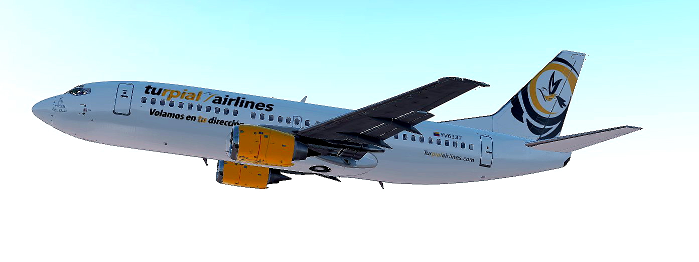 Turpial Airlines YV613T ¨Virgen Del Valle¨ IXEG B737-300 - X-Plane.to