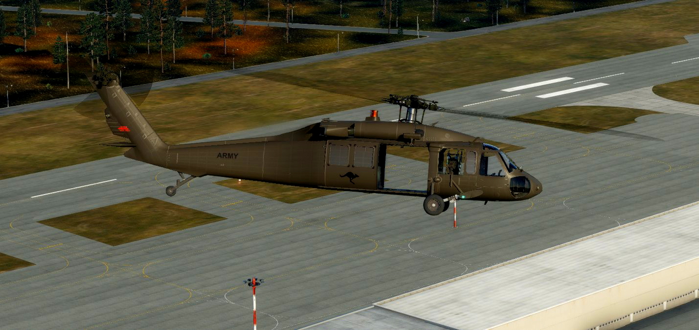 UH-60M Australian Army - X-Plane.to
