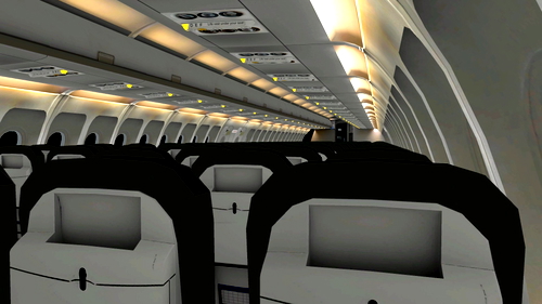 UniCabin - better cabin for Toliss A320 family (4K) 1.0 » X-Plane 12