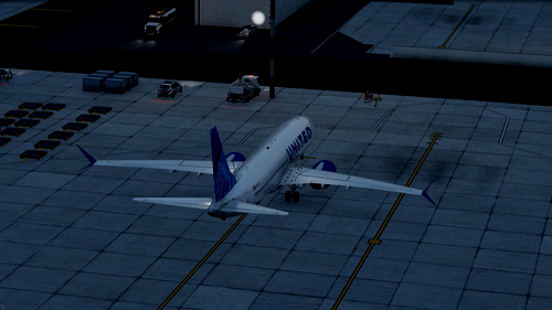 United B737 MAX 8 - N37257 » X-Plane 12