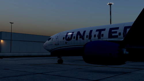 United B737 MAX 8 - N37257 » X-Plane 12