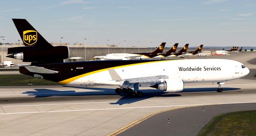 UPS "N255UP" MD-11(F) » X-Plane 12