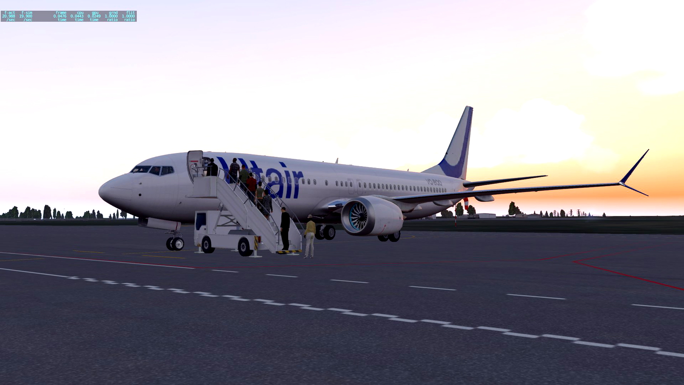Utair Max Team Design Boeing 737 MAX 8 - X-Plane.to
