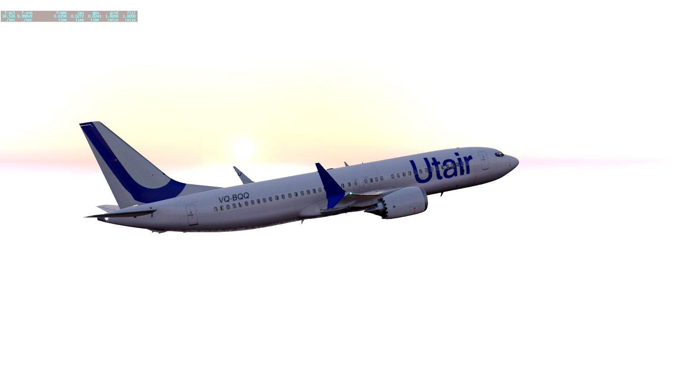 Utair Max Team Design Boeing 737 MAX 8 - X-Plane.to