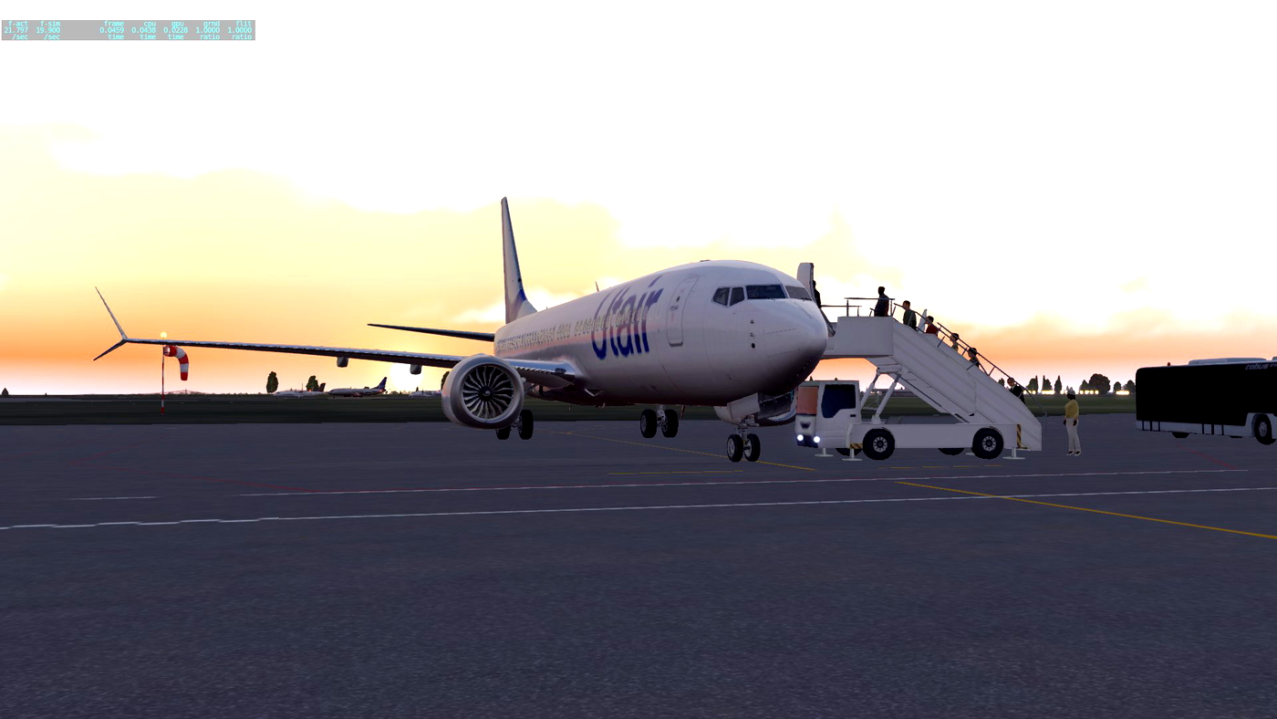 Utair Max Team Design Boeing 737 MAX 8 - X-Plane.to
