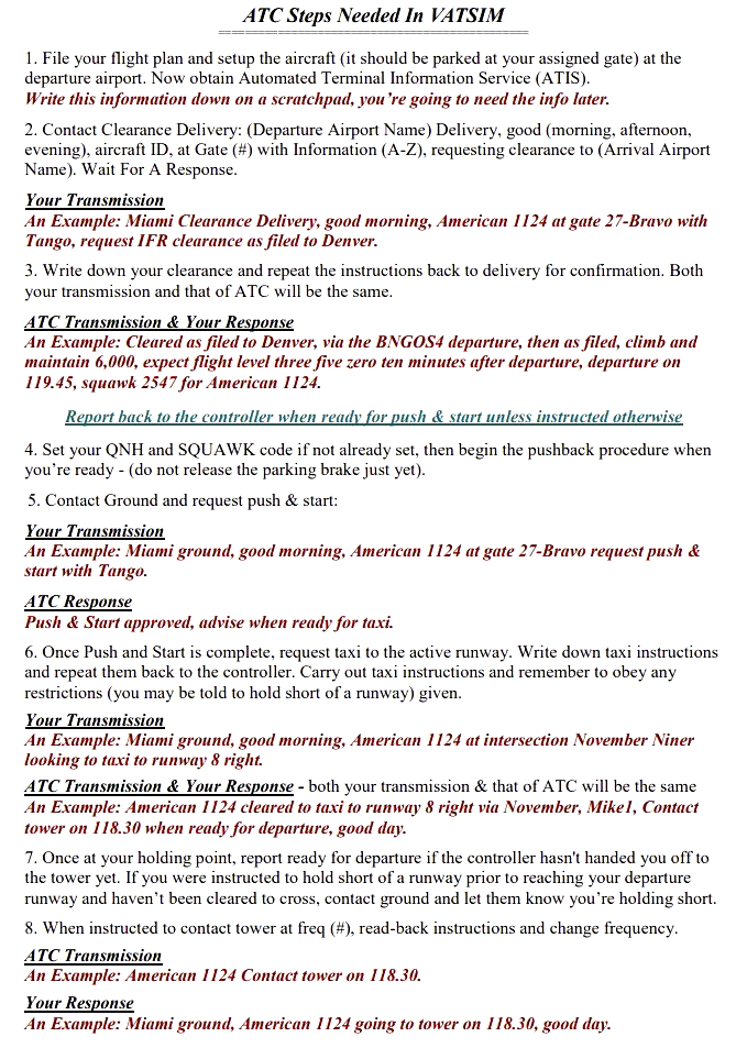 VATSIM Communications For Beginners - X-Plane.to