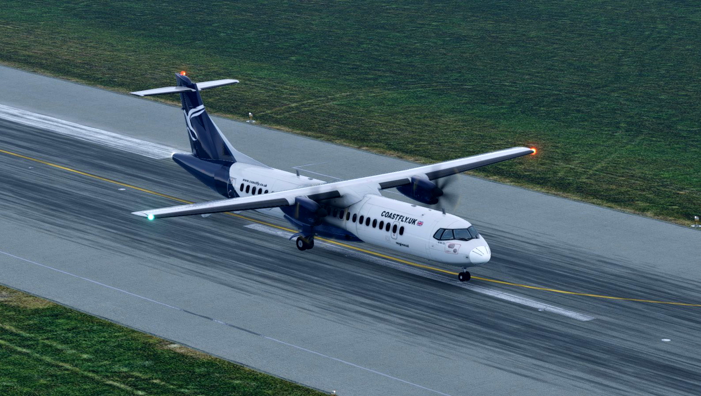 virtual airline G-ATRL Coastfly.uk - X-Plane.to
