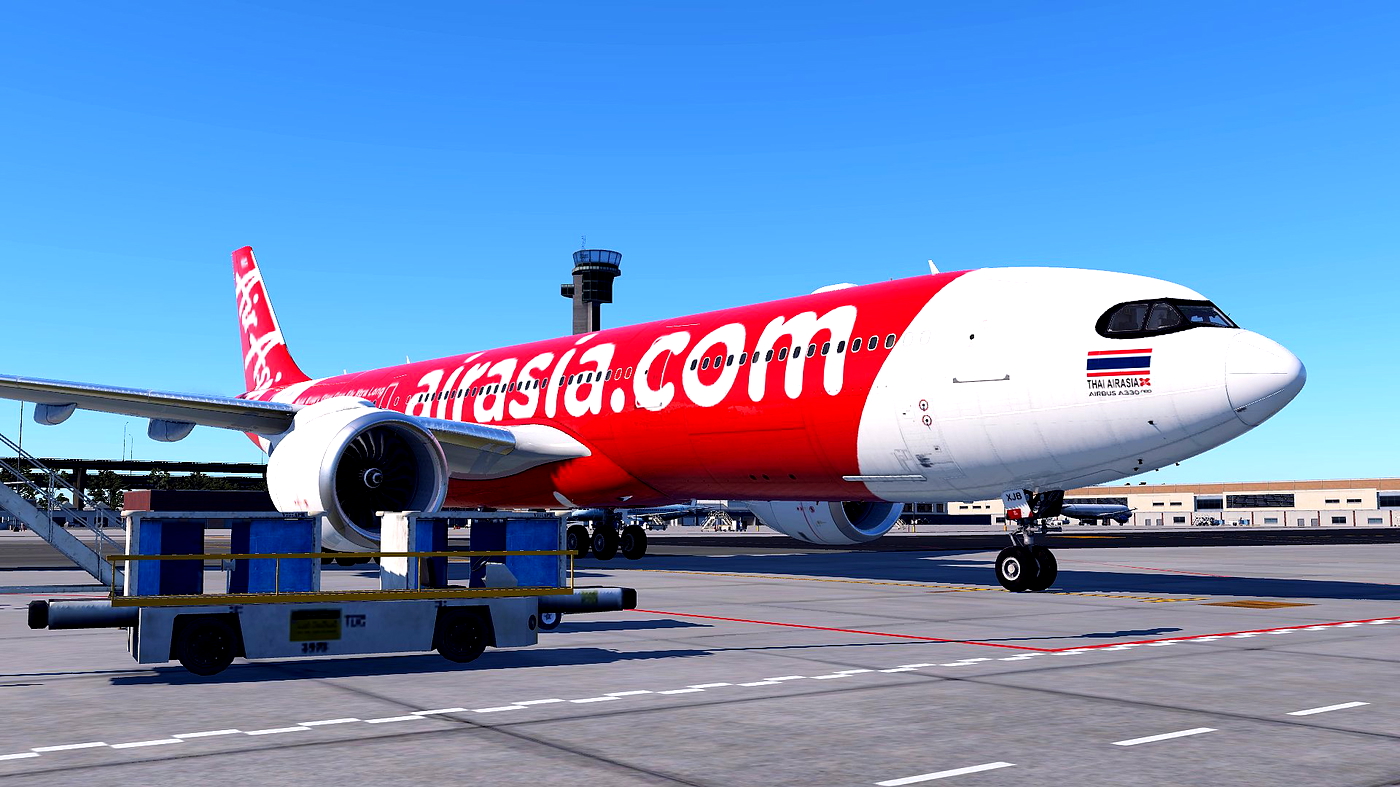 X-Works A330-900 neo Thai Airasia HS-XJB » X-Plane 12
