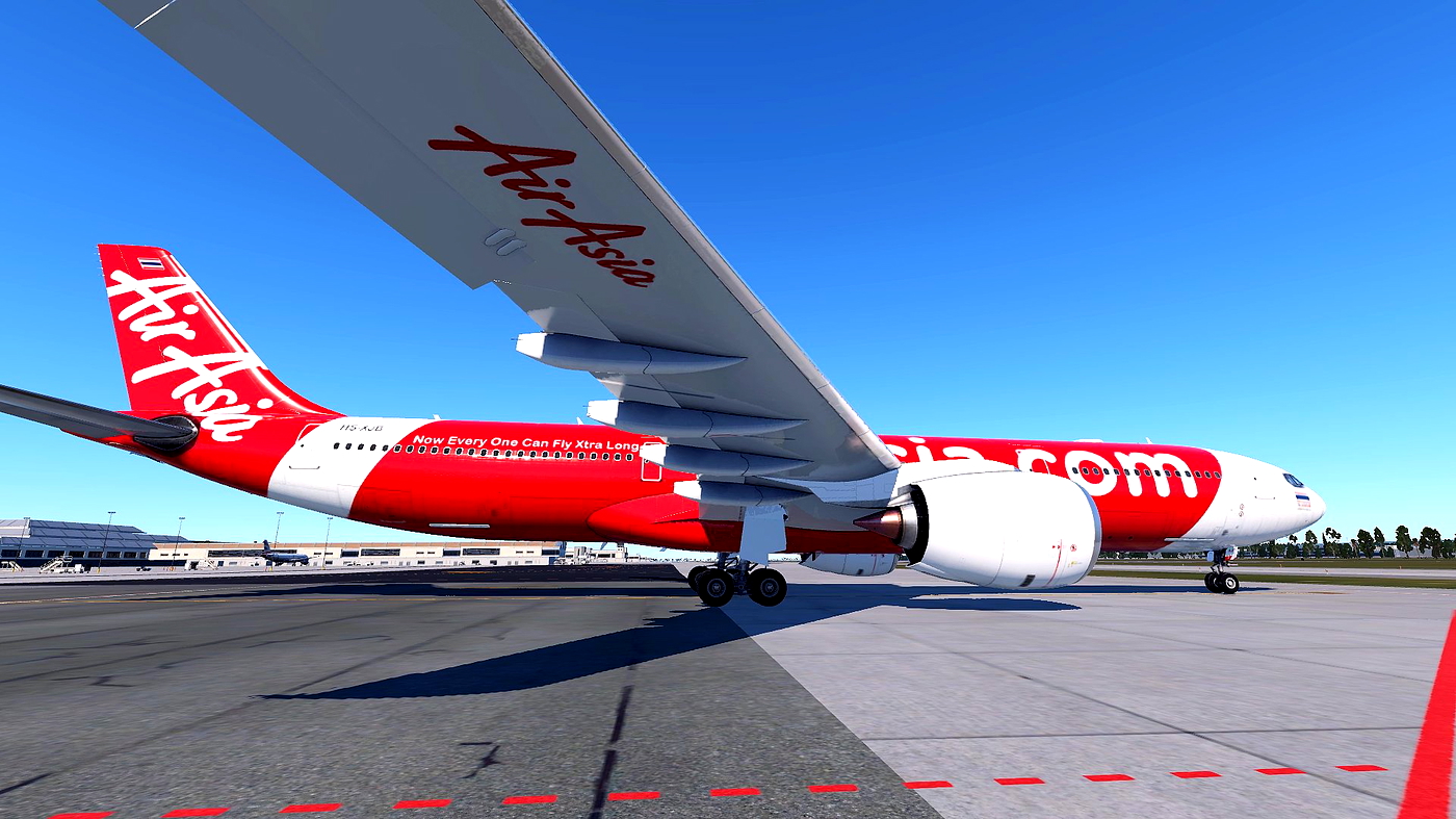 X-Works A330-900 neo Thai Airasia HS-XJB » X-Plane 12