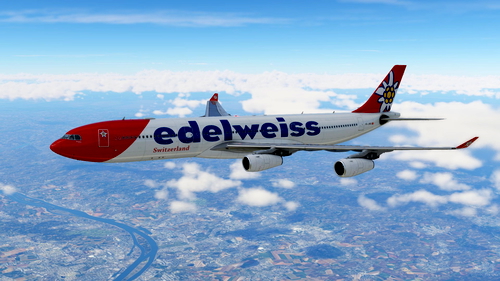 X-Works A340-300 Edelweiss Air Fleet Pack » X-Plane 12