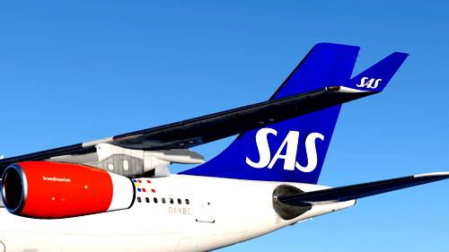 X-Works A340-300 | Scandinavian Airlines System (SAS) | Fleet Package ...