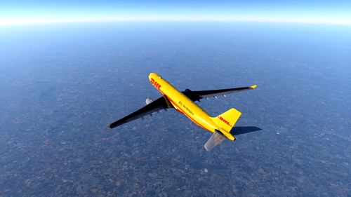 [XP12] DHL "No.1 Best Workplace" (Laminar a330-300 P2F mod) » X-Plane 12