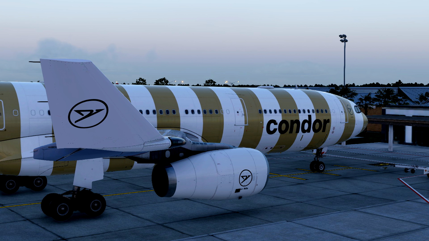 XP12 Laminar A330-300 Condor Beach 2026 - X-Plane.to