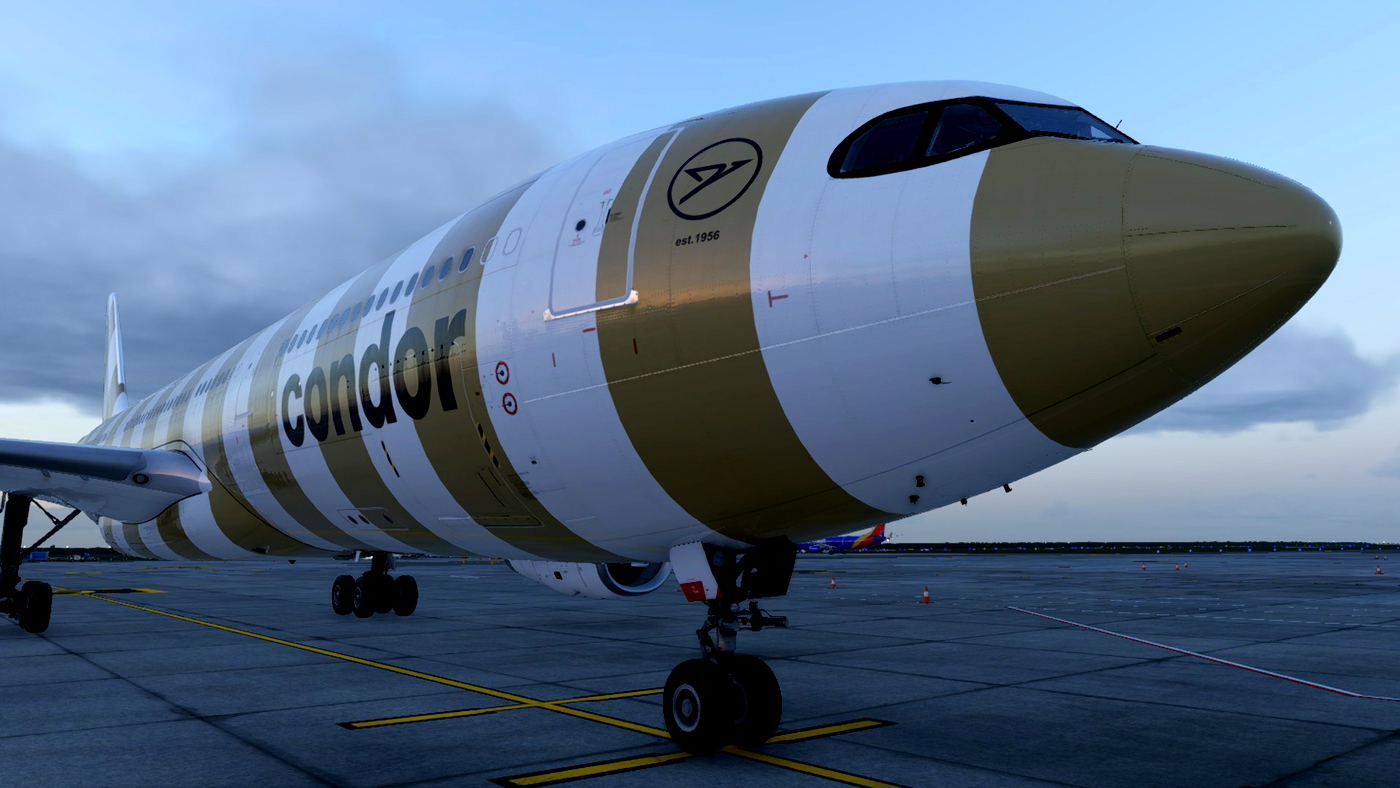 XP12 Laminar A330-300 Condor Beach 2026 - X-Plane.to