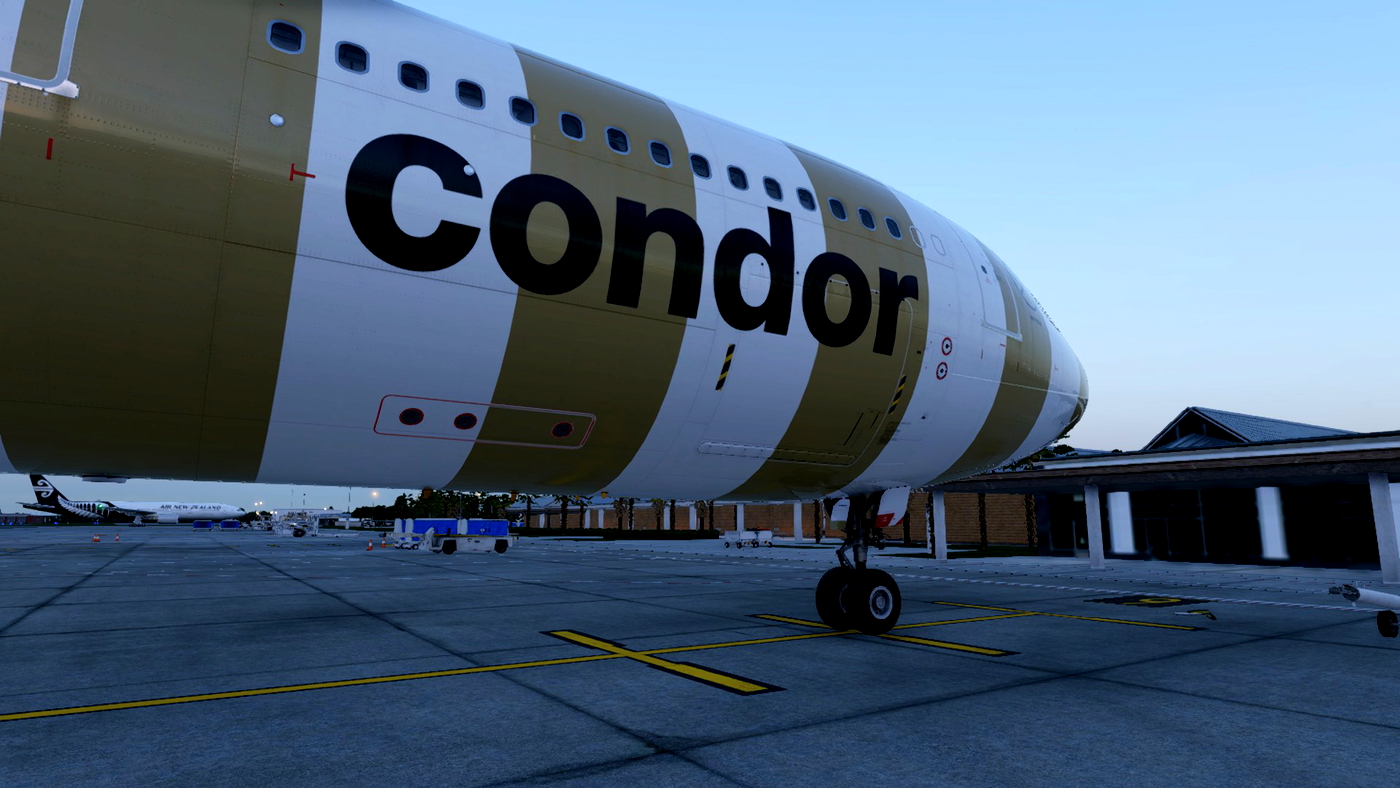 XP12 Laminar A330-300 Condor Beach 2026 - X-Plane.to