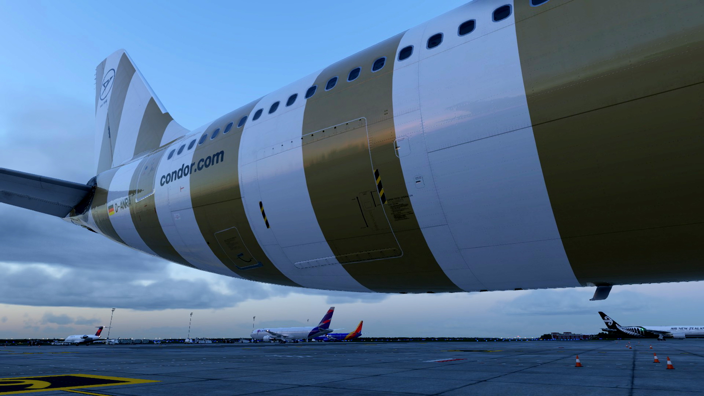XP12 Laminar A330-300 Condor Beach 2026 - X-Plane.to