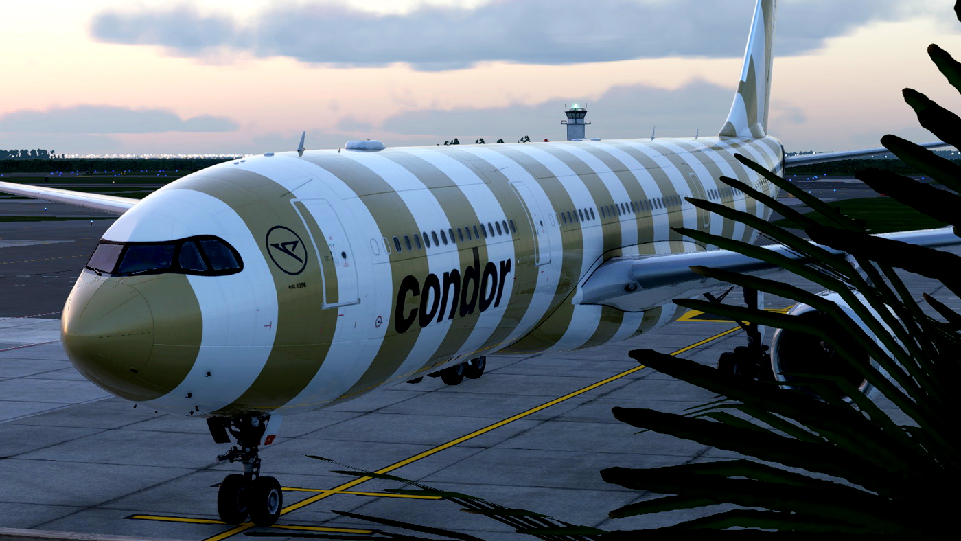 XP12 Laminar A330-300 Condor Beach 2026 - X-Plane.to