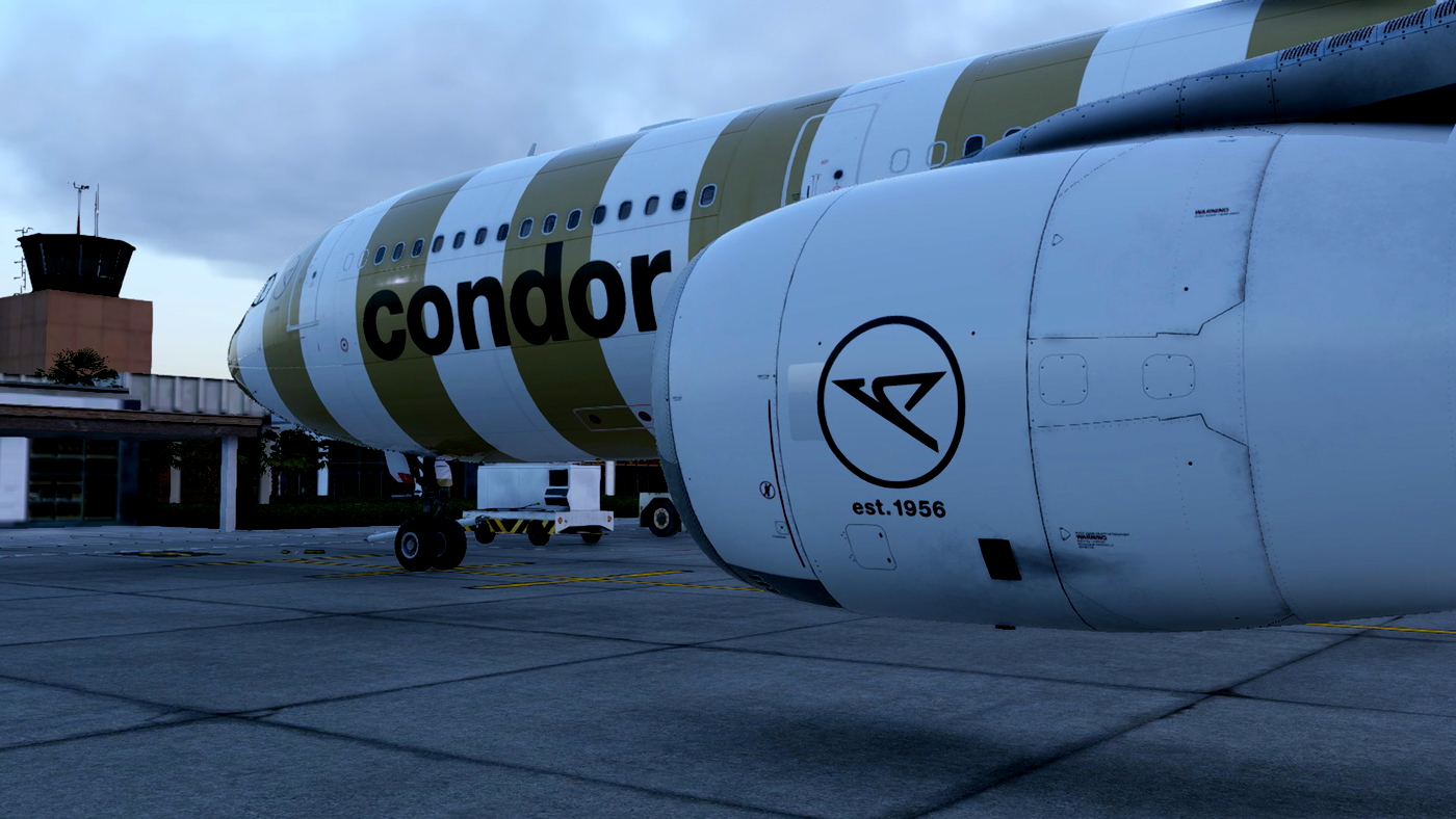 XP12 Laminar A330-300 Condor Beach 2026 - X-Plane.to