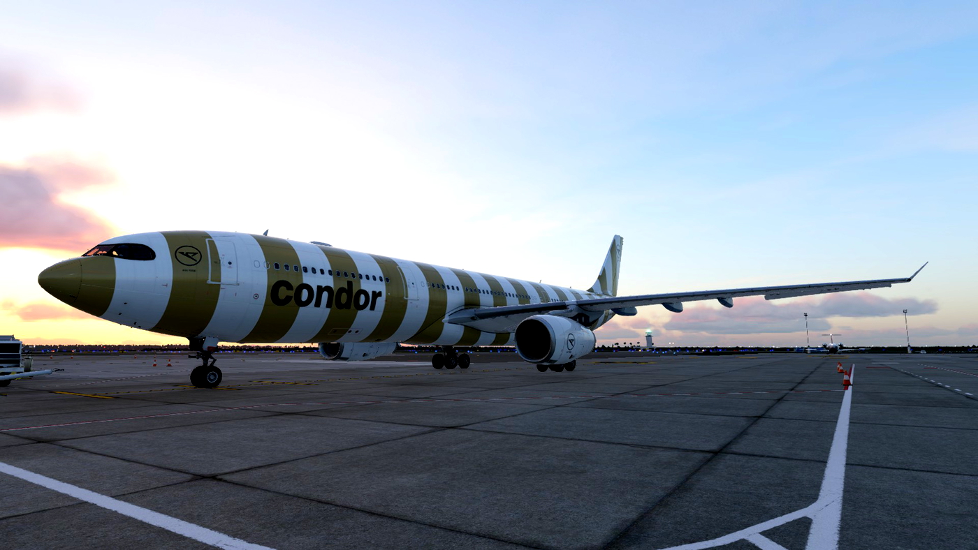 XP12 Laminar A330-300 Condor Beach 2026 - X-Plane.to