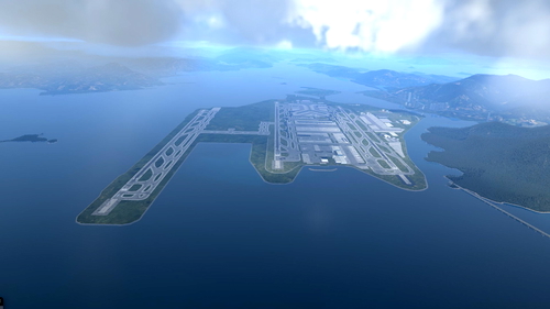 XP12 - VHHH Third Runway » X-Plane 12