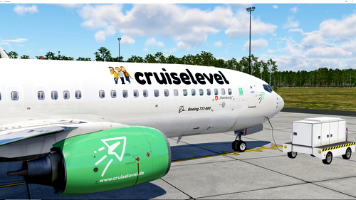 Zibo 737-800 Cruiselevel fictional livery » X-Plane 12
