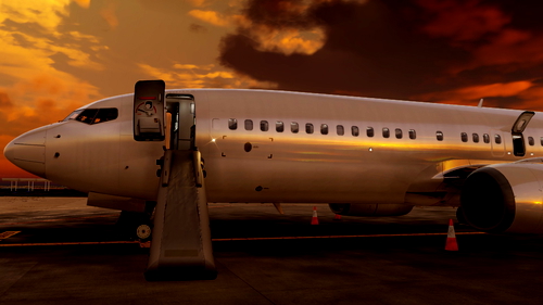 Zibo Evacuation Mod » X-Plane 12